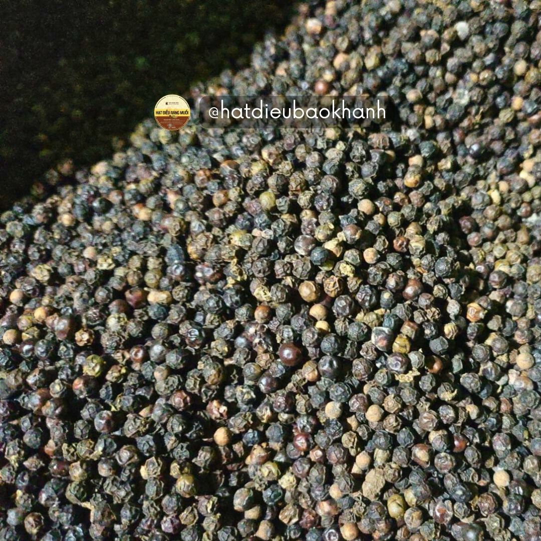 500G Tiêu Đen Nguyên Hạt Bình Phước, Tiêu Đen Cay Nồng, Chắc Hạt - Hạt ...
